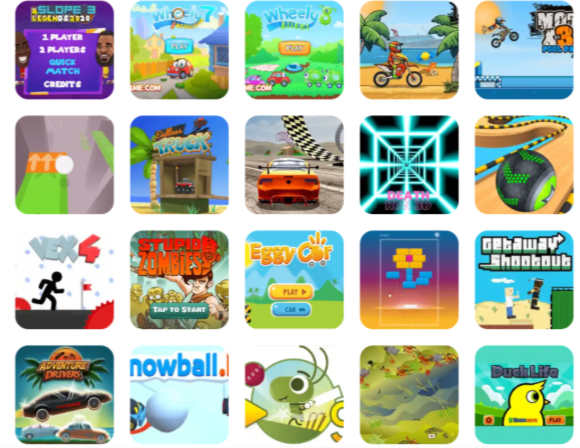 Top 10 Unblocked Games g+ - Games Search Engine